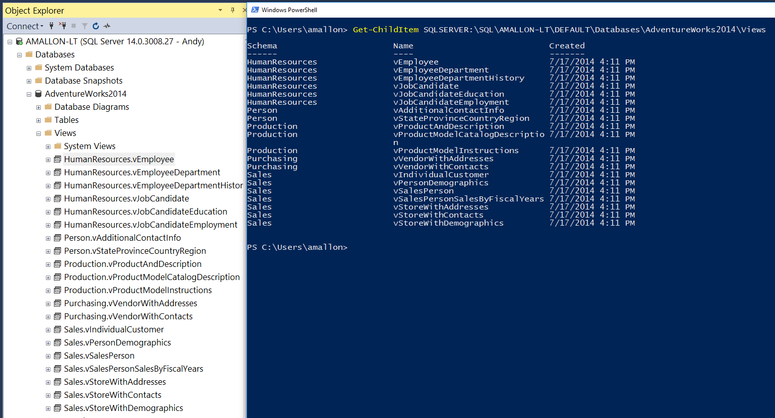 Using Powershell To Navigate Sql Server As A Drive Andy M Mallon Am² 